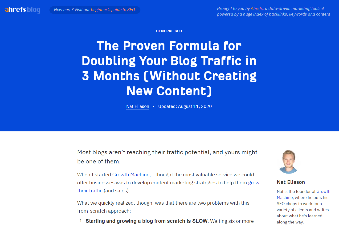 The Complete Guide to SEO and Guest Blogging for Beginners - The San ...